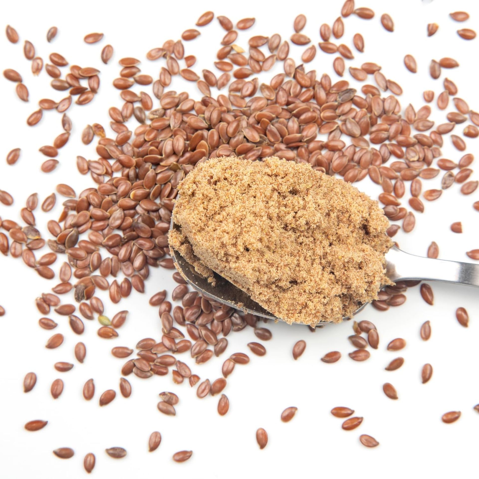 Ground Flaxseed (Milled Linseed) 1kg By Virgolden - Natural, High Fiber,