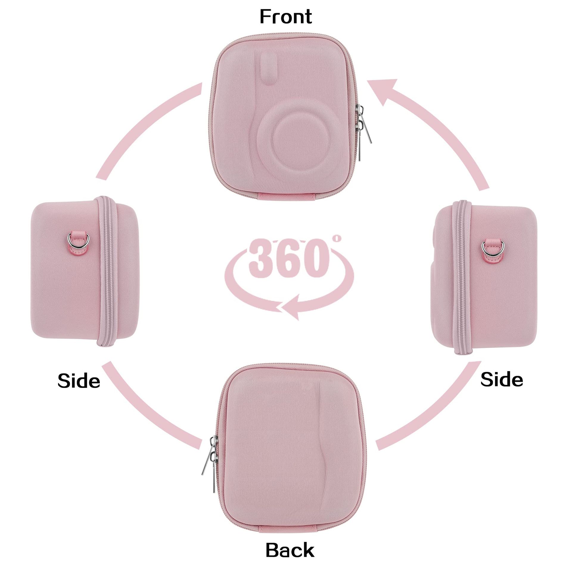 Instant Camera Accessories Bundle With Case, Stickers, Frames & Strap Com