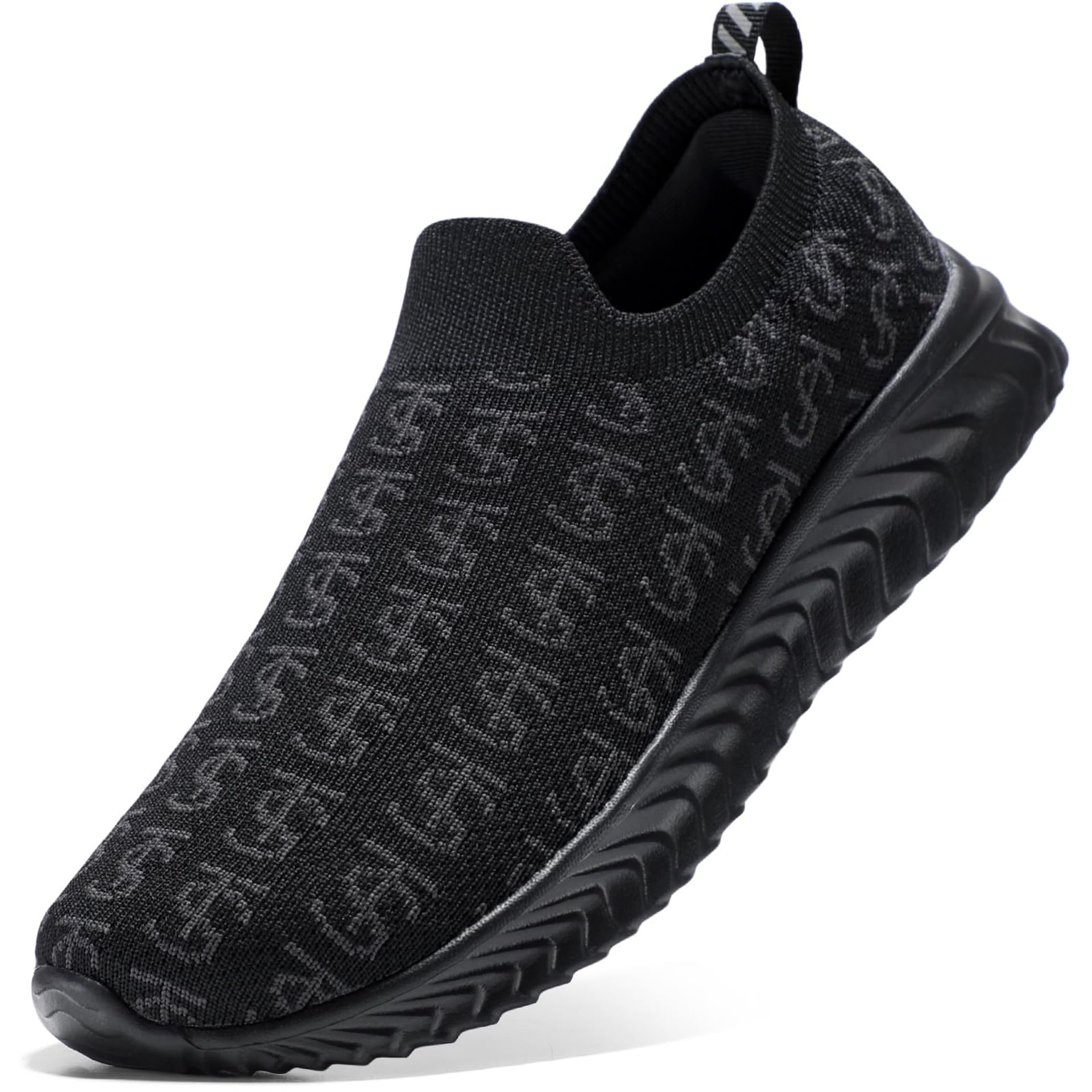 STQ Trainers Womens Walking Shoes Fashion Slip On Sneakers Arch Support W